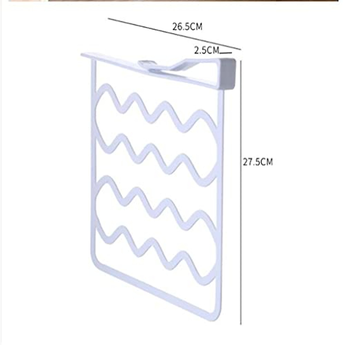 TJLSS Plastic Drawer Divider Wardrobe Storage Shelves Partition Board Space-Saving Division Tools (Color : D)
