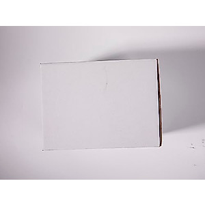 MoKo Sunglasses Organizer with 5 Slots, Foldable Travel Glasses Storage Case Holder Eyewear Display Box, White