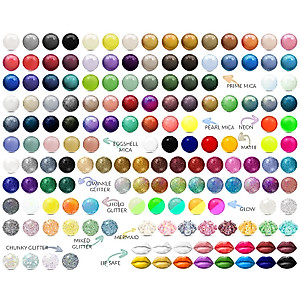 MARBLERS Twinkle Glitter [Black Knight] 3oz (85g) | Fine | Non-Toxic, Vegan, Cruelty-Free | Face, Body, Eyeshadow, Hair, Festival, Party Makeup | Nail Art, Polish | Resin, Tumbler, Slime, Craft