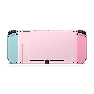 Tacky Design Pastel Pink Classic Skin Compatible with Nintendo Switch Skin Wrap Cover, Colorwave Blocking Skin for Nintendo Switch Stickers, Premium Vinyl 3M Full Wrap Decal.