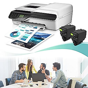 GREENBOX Compatible TNP48 TNP49 Toner Cartridge Replacement for Konica TNP48 TNP49 for Minolta Bizhub C3351 C3851FS C3350 C3850 C3850FS C3350 C3850 C3850FS Printer A5X0130 (10,000 Pages, 2 Black)