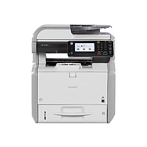 Ricoh Aficio SP 4510SF LED Multifunction Printer - Monochrome - Plain Paper Print - Desktop - Copier/Fax/Printer/Scanner - 42 ppm Mono Print - 1200 x 1200 dpi Print - 42 cpm Mono Copy - Touchscreen LCD - 600 dpi Optical Scan - Automatic Duplex Print - 600