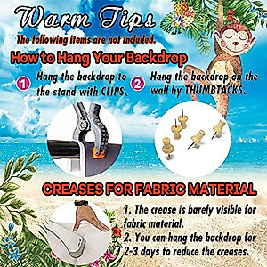 JMING Curious George Backdrop for Birthday Party Supplies 7x5ft Vinyl Curious George Photography Background for Cake Table Wall Banner Bedroom Decor Photo Booth Video Props