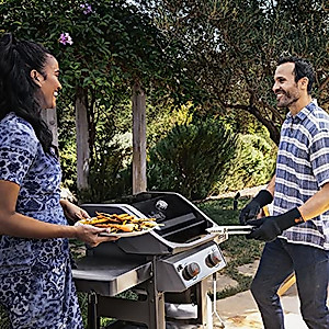 Hongso Grill Parts for Weber Spirit 200 Series, Spirit E/S 200 & 210, Spirit II 210 Series Grills (Front Control, 2013 and Newer), 17.5" Grill Grates 15.3" Flavorizer Bars and 18" Burner Tubes