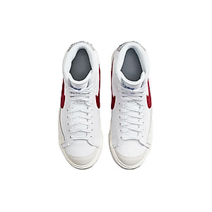 Nike Youth Blazer Mid '77 (GS) Gym Red Smoke Grey SZ 7