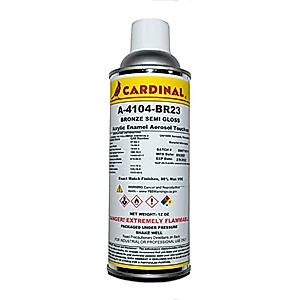 Cardinal Paint A - 4104 BR23 BRONZE SEMI GLOSS POWDER COAT SPRAY PAINT