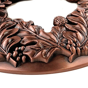 Tsnamay Lid Jar Candle Topper,Bronze Sacred Fruit Metal Candle Toppers to Burn Evenly Home Decor Accessories Candles Shades Sleeves Cover Top Lid