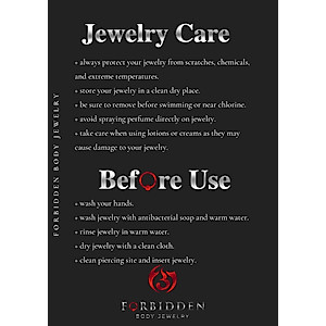 Forbidden Body Jewelry 16g 8mm Internally Threaded Cartilage, Tragus, Labret, Monroe Stud w/CZ Floral Top, Rhodium Plated