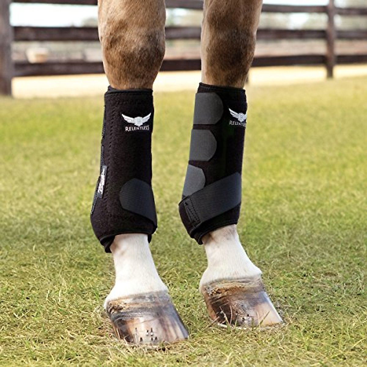 SmartPak All-Around Front Splint Boots Red M