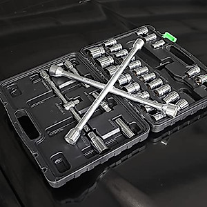 Bates Choice 14 Inch Carbon Steel 4 Way Lug Wrench