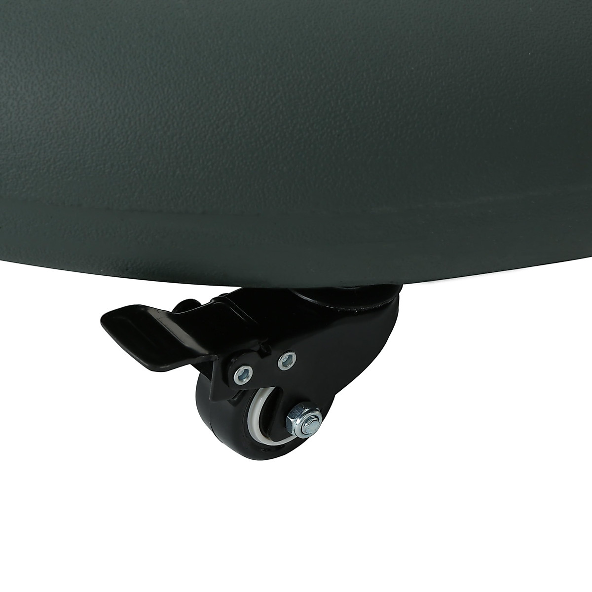 Christopher Knight Home Hayward Outdoor Concrete Circular 80lb Umbrella Base with Stainless Steel Pole Handle, Green