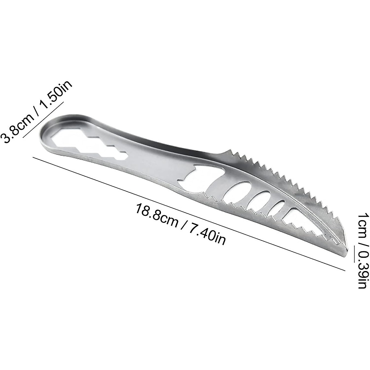 Stainless steel Fish Scaler Remover, Cooking Tools Seafood Tools Cleaner Kitchen Remover Portable Fish Scale Remover Fish Cleaning Peeler Scraper Bottle Opener SeafoodTools Scaling Cleaning