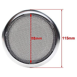 Newsmarts Speaker Cover Trim Loudspeaker Sticker Decoration Kit Fits for BMW 3 Series F30 F35 4 Series