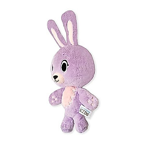 Listener Kids Scarlett The Bunny Plush | 8.5" Soft, Pink, Purple, Stuffed Animal Toy