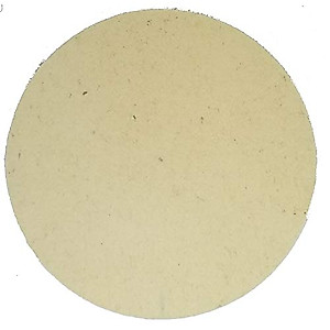 Marathon 8" Felt Polishing Wheel, 1/2" Thick, Pin Hole, Soft Density