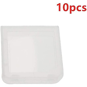 WICAREYO 10 PCS Game Card Case Dust Cover for DS/3DS/DSI/NDSL/NEW 3DS/3DSLL/NEW 3DSLL Cartridge