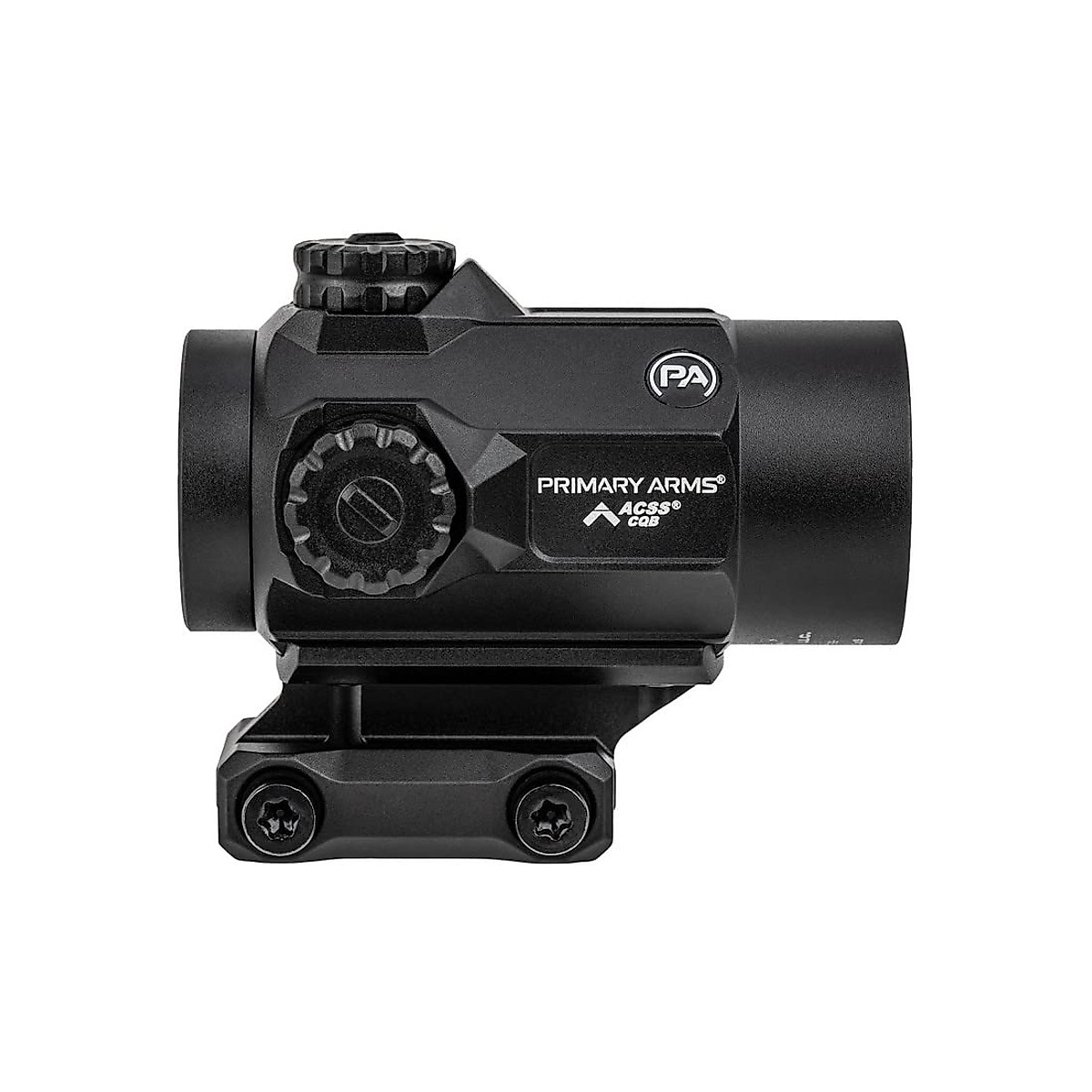 Primary Arms SLX MD-25 Gen II Rotary Knob 25mm Microdot with AutoLive - ACSS Red Dot Reticle
