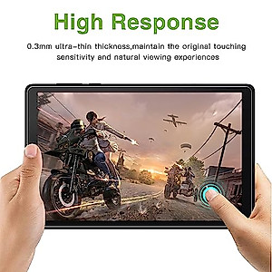 LKOOZO Screen Protector for TCL Tab 8 LE Model 9137W / TCL Tab 8 WiFi Model 9132X, Tempered Glass Film Compatible with TCL Tab 8 4G 9132G2, 2 Pack