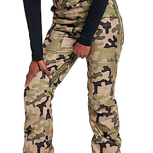 Burton Women's Standard Avalon Bib Pant, Multicolor, X-Large