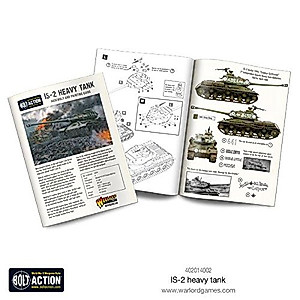 Bolt Action is-2 Heavy Tank 1:56 WWII Military Wargaming Plastic Model Kit