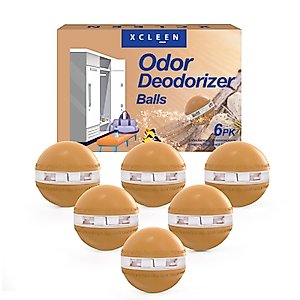 Odor Deodorizer Balls for Small Space, Vanilla and Bubble Gum Scent 6 Pack, Long Lasting Odor Eliminator Air Freshener Twist Ball With Essential Oil, Stocking Stuffers Christmas Decor