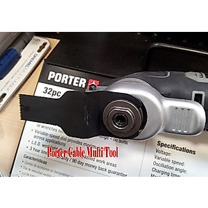 MTP TM Finger Type Carbide Grout Remover Rasp Quick Release Universal Fit Multi Tool Oscillating Saw Blade for Craftsman MM20 Rockwell Porter Cable B & Decker Bosch GOP Dewalt Tool Free