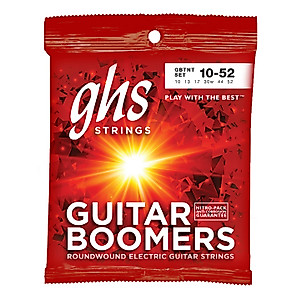 Ghs Strings - GBTNT-10 SET Electric Guitar Strings - Guitar Boomers Nickel-Plated Steel Thin & Thick 10-52 (10 SETS)