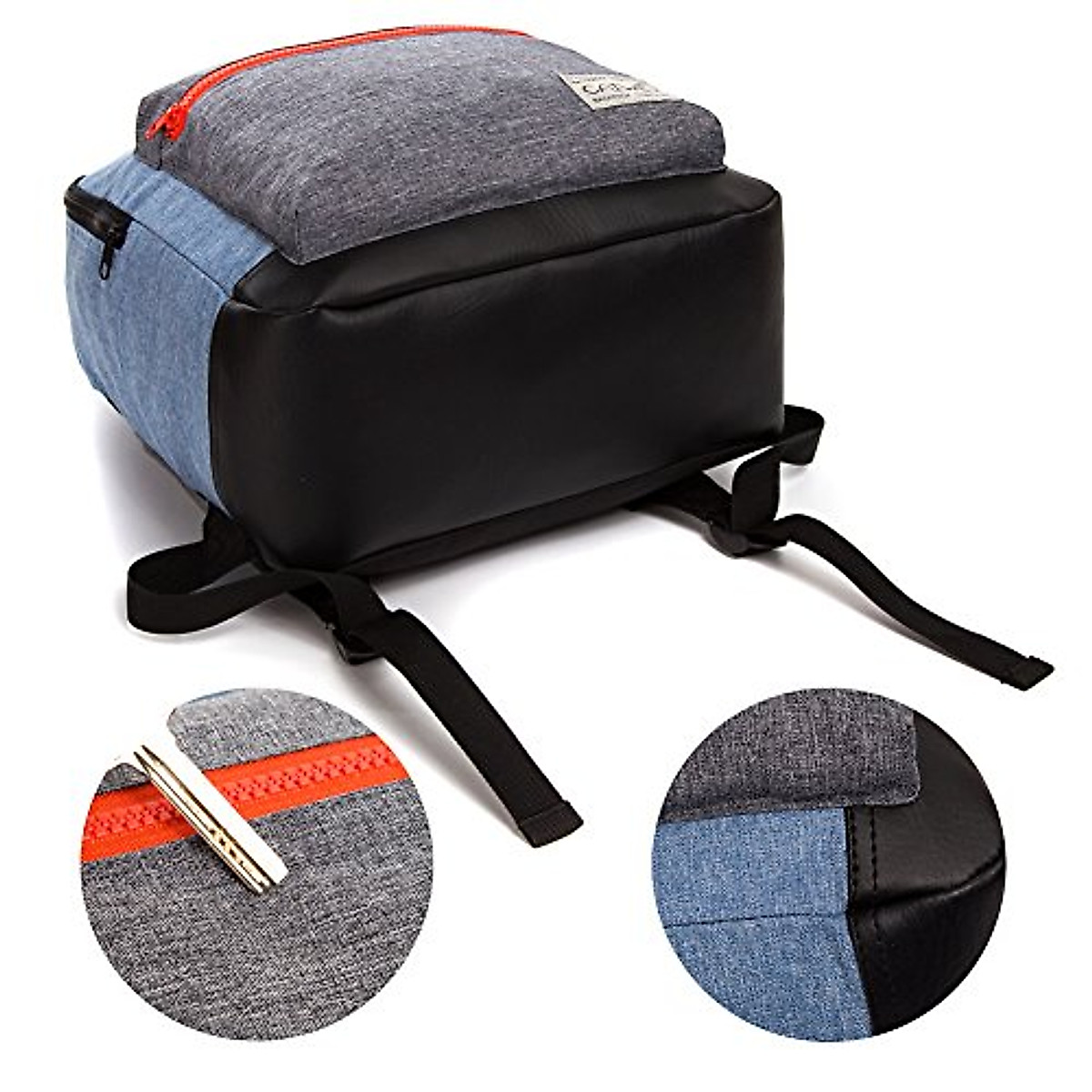 CAIWEI Fashion children's backpack (grey)