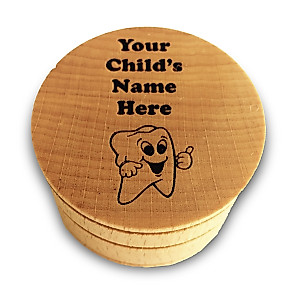 Custom Personalized Memento Dream Keepsake Baby Tooth Box - My First Tooth Fairy Box - Your Child's Name Here - Gifts for Him, for Her, for Boys, for Girls, for Husband, for Wife, for Them, for Kids