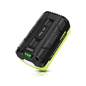 Aoasur 6.0Ah Battery Replacement for Snow Joe 40V and Sun Joe 40V Battery (Green)