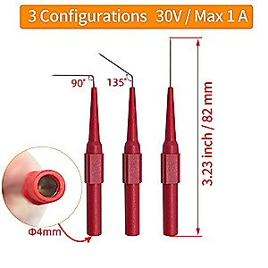 Makeronics 41-in-1 Electrical Multimeter Test Lead Kit Compatible with Fluke Digital Multimeter | Carrying Case | Hanging Strap | Replaceable Precision Probes for Digital Electrical Testing