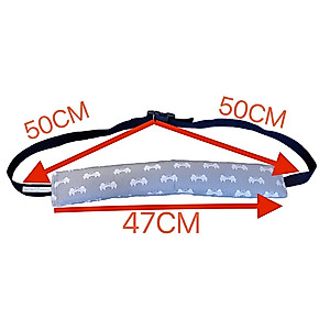 Multifunctional Highchair Strap for Infants&Toddler Grocery Cart Straps Baby high Chair Harness(Elephants Love)