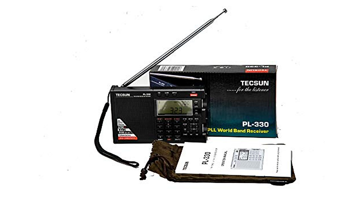 Tecsun Digital PL330 Worldband Radio - Portable AM/FM/SW Receiver