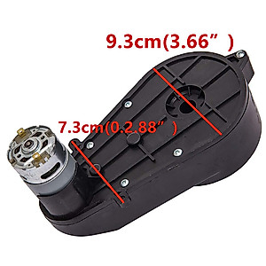 550 40000RPM Gearbox with 12V Motor,Electric Motor with Gear Box for Kids Electric Cars and Motorcycles High Speed RS550 Drive Engine Match Children's Ride on Toys