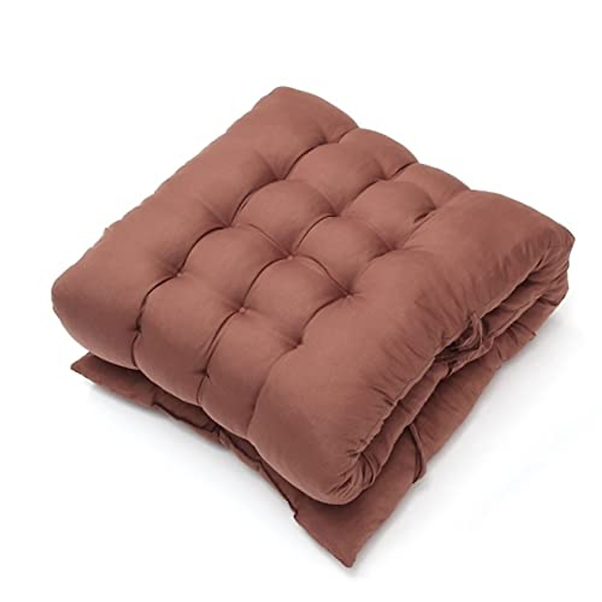 Muellery Rocking Chair Cushion Indoor Patio Soft Cushion Pad 18.9x63in(48x160cm) Brown TPYU134883