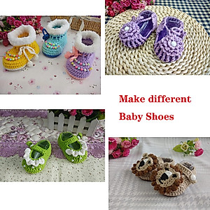 100Pcs Clear Plastic Baby Feet Display, Baby Booties Crochet Shoes Socks Showcase, Toddler Shoes Supports Shoe Forms Stand Holder for Store and Home Use, 50Pair, 8, 9, 10, 11, 12CM