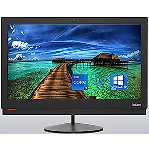 Lenovo ThinkCentre M900z All in One Desktop, 23.8â€ FHD, Intel i7-6700 Upto 4.0GHz, 16GB RAM, 1TB SSD, Webcam, DVDRW, DisplayPort, Windows 10 Pro (Renewed)
