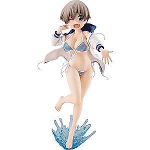 Kadokawa Uzaki-chan Wants to Hang Out!: Hana Uzaki (Swimsuit Version) 1:7 Scale PVC Figure, Multicolor