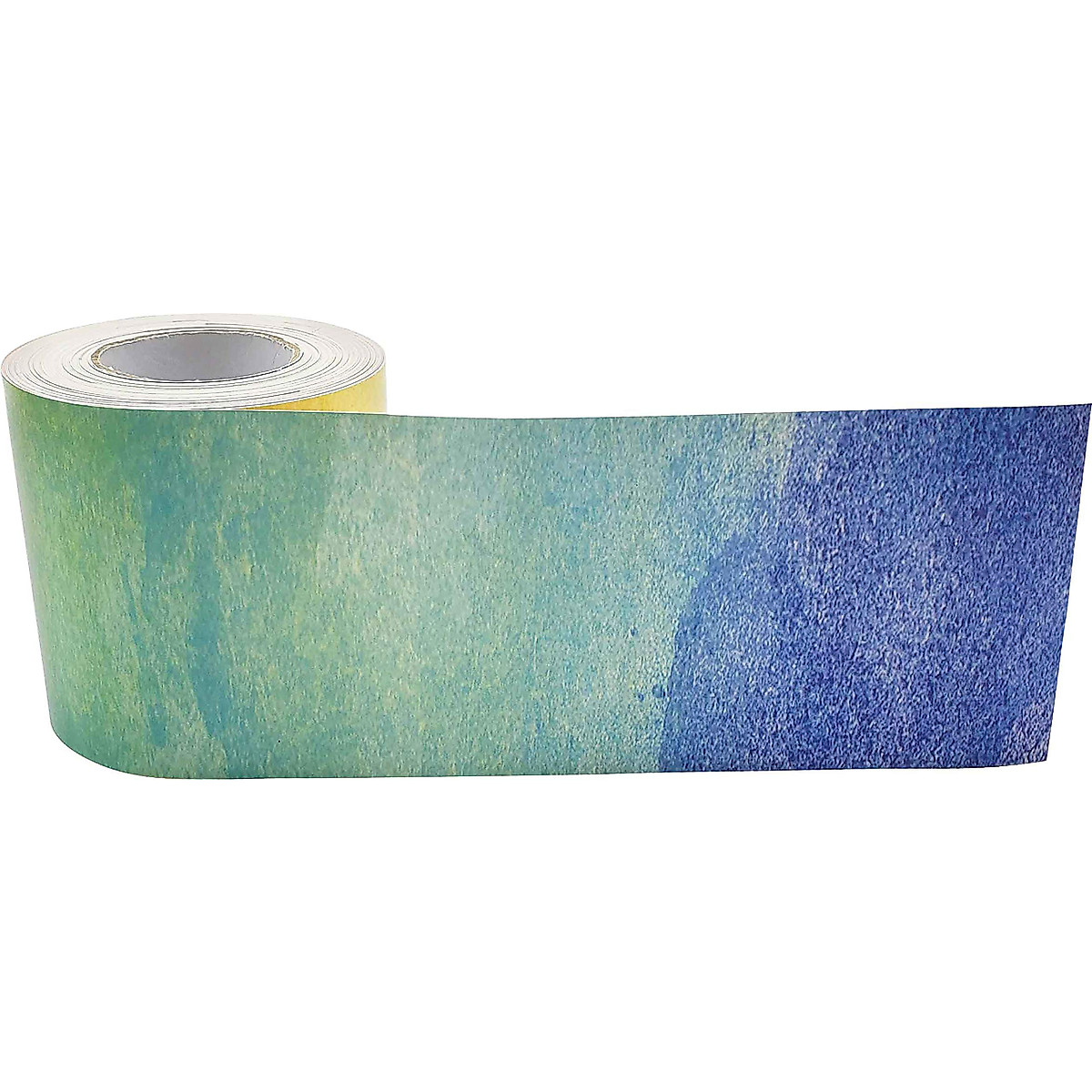 Teacher Created Resources Straight Rolled Border Trim, Watercolor