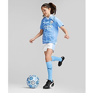 Manchester City FC Kids 2023/24 Home Soccer Jersey - Team Light Blue - Size: L