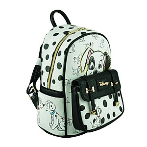 Wondapop Disney 101 Dalmations 11" Vegan Leather Fashion Mini Backpack