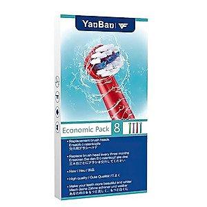 YanBan Kids Electric Toothbrush Heads for Oral B, Replacement Brush Heads Kid Brush Heads for Braun Compatible Sensitive Clean, Professional Care, Advanced Power