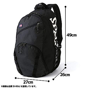 Spalding 50-003BK Basketball Backpack Backpack Case Half Day Black 50-003BK