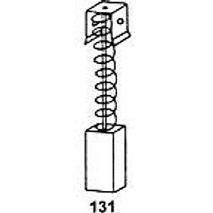 Asein Carbon Brushes 0118 for Bosch Powertools - 0.20x0.31x0.63'' - 5x8x16mm - Replaces original parts 2.604.321.914