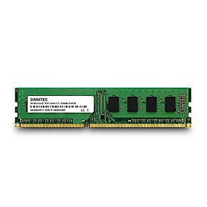 Simmtec RAM 32GB (4x8GB) DDR3 / DDR3L 1600 MHz DIMM PC3L-12800 / PC3-12800 (PC3L-12800U) CL11 2Rx8 1.35V Non-ECC UDIMM 240 Pin - Desktop PC Computer Memory Upgrade Kit