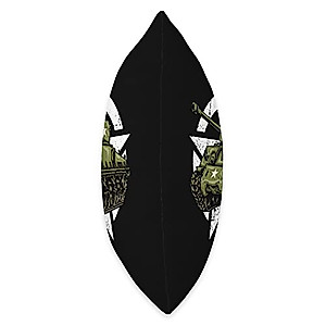 Tanks of World War II a Sherman M4 Tank M4 Sherman World War 2 Army Vintage Tank a Military Boy Throw Pillow, 18x18, Multicolor