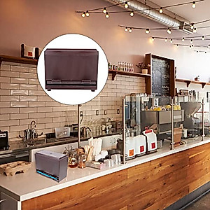 Plastic Straw Dispenser Holder with Lid Pencils Dispensers for Class Straw Organizer for Countertop Home Coffee Bar Supplies