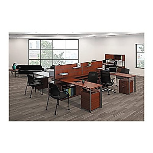 HON Lota Multi-Purpose Side Chair - Office Chair or Training Room Chair, Black (H2285)