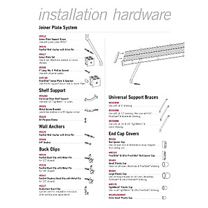 Rubbermaid Commercial Products FreeSlide Wire Shelving, 16-Inch, White, Closet organizer and Storage, Floating Corner Shelves/Clothes Rack for Laundry Room/Closet/Basement