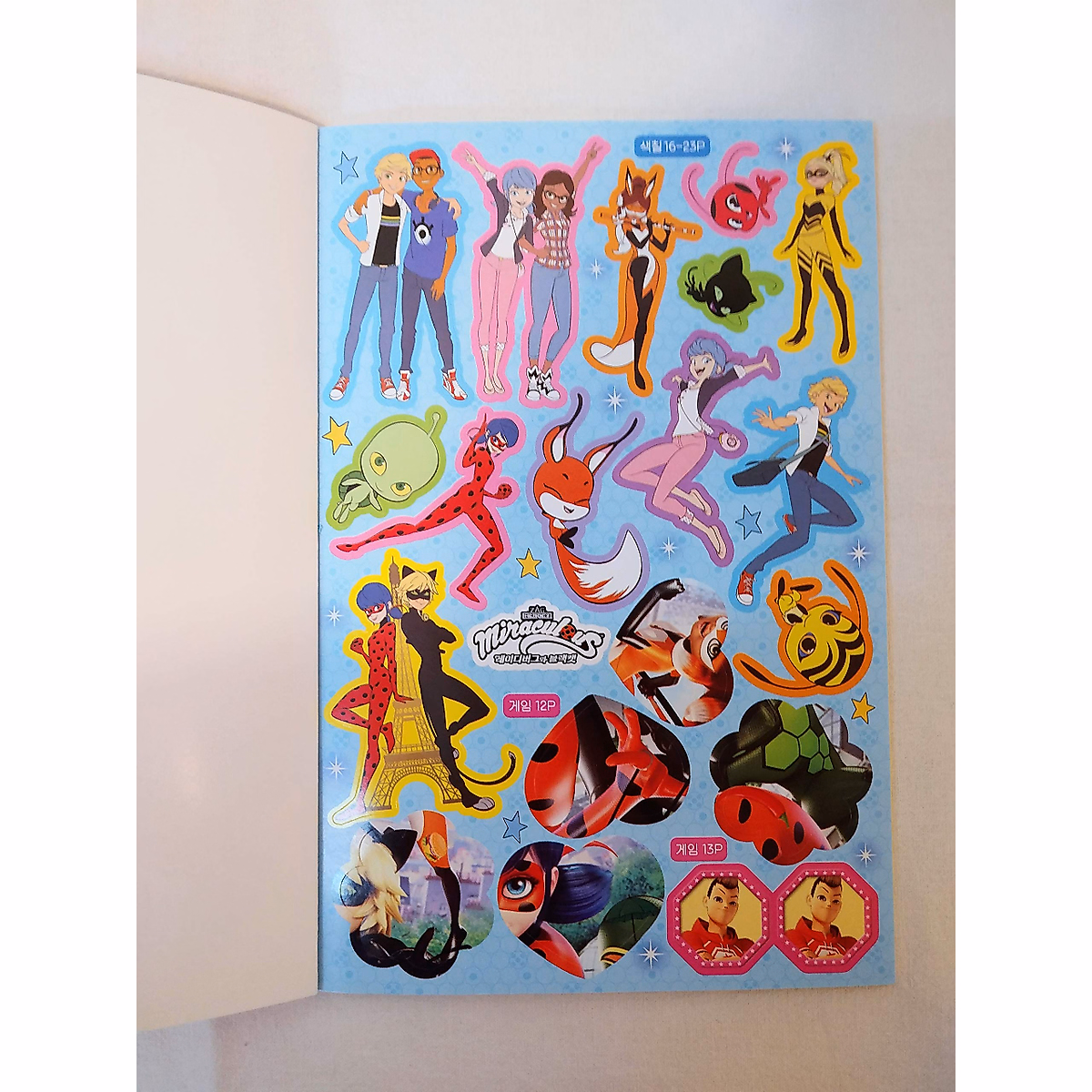 Miraculous Ladybug Mini Sticker Coloring Book (Season 3)